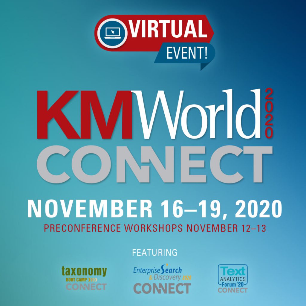 KMWorld Connect 2020 – Norconex Inc